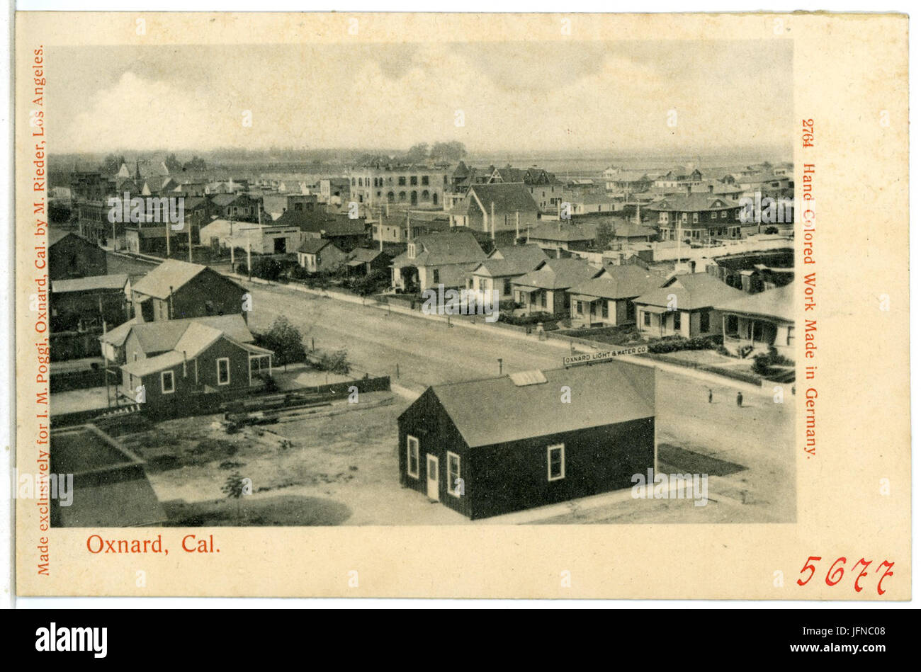 Oxnard map hi-res stock photography and images - Alamy