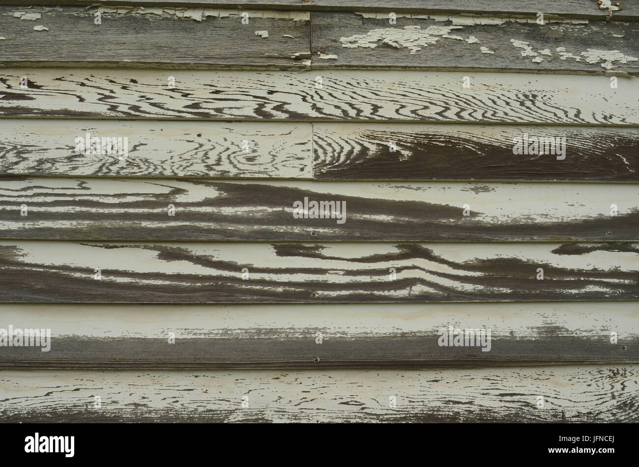weathered wood grain flaking white paint Stock Photo - Alamy