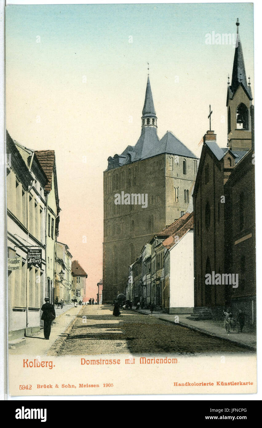 Map of kolobrzeg hi-res stock photography and images - Alamy