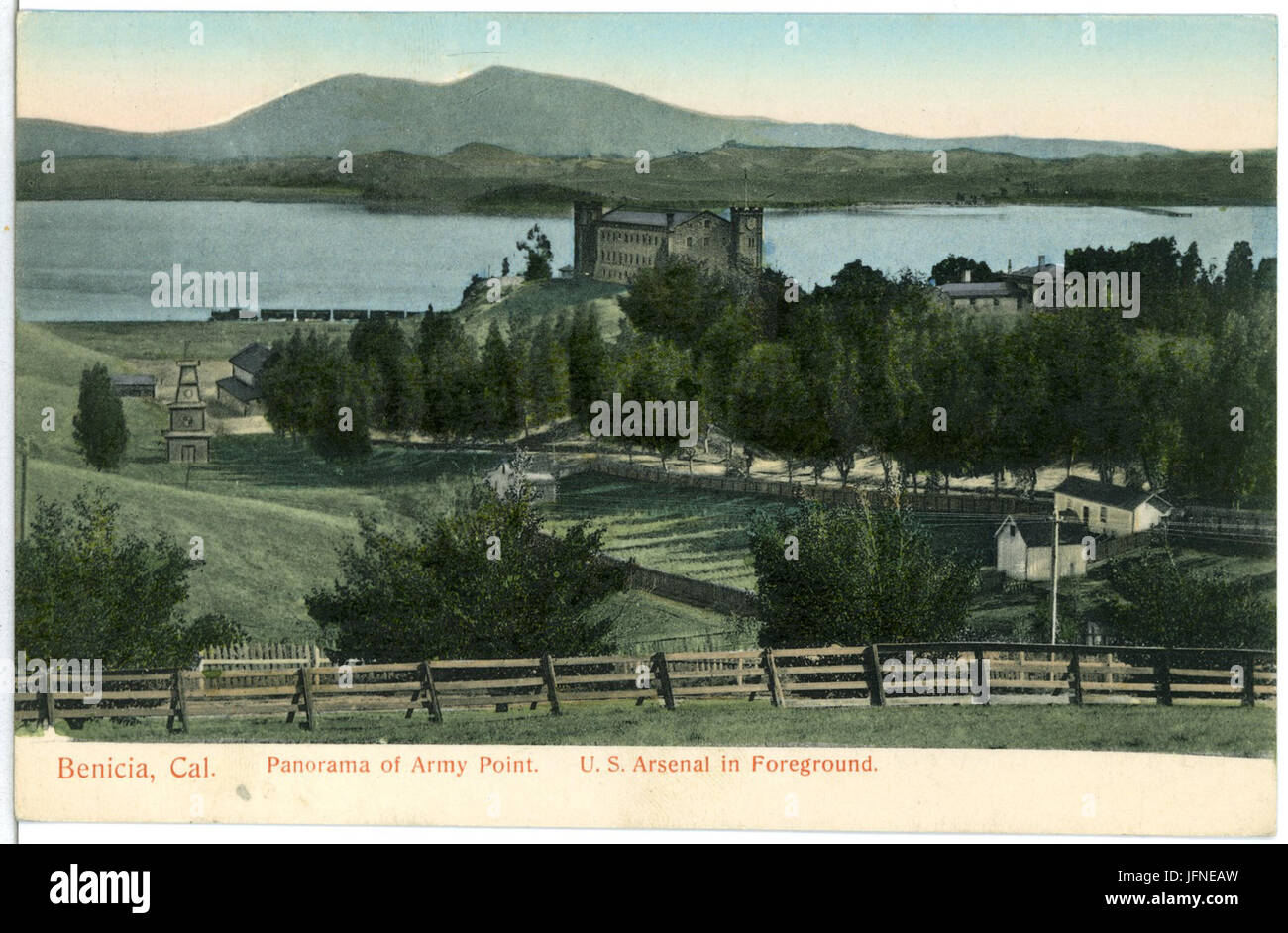 Vintage benicia map hi-res stock photography and images - Alamy