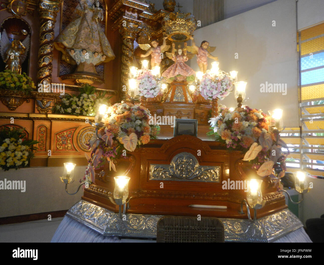 0799jfPistang Bayan construction Santo Niño Parish Church in Bustos ...