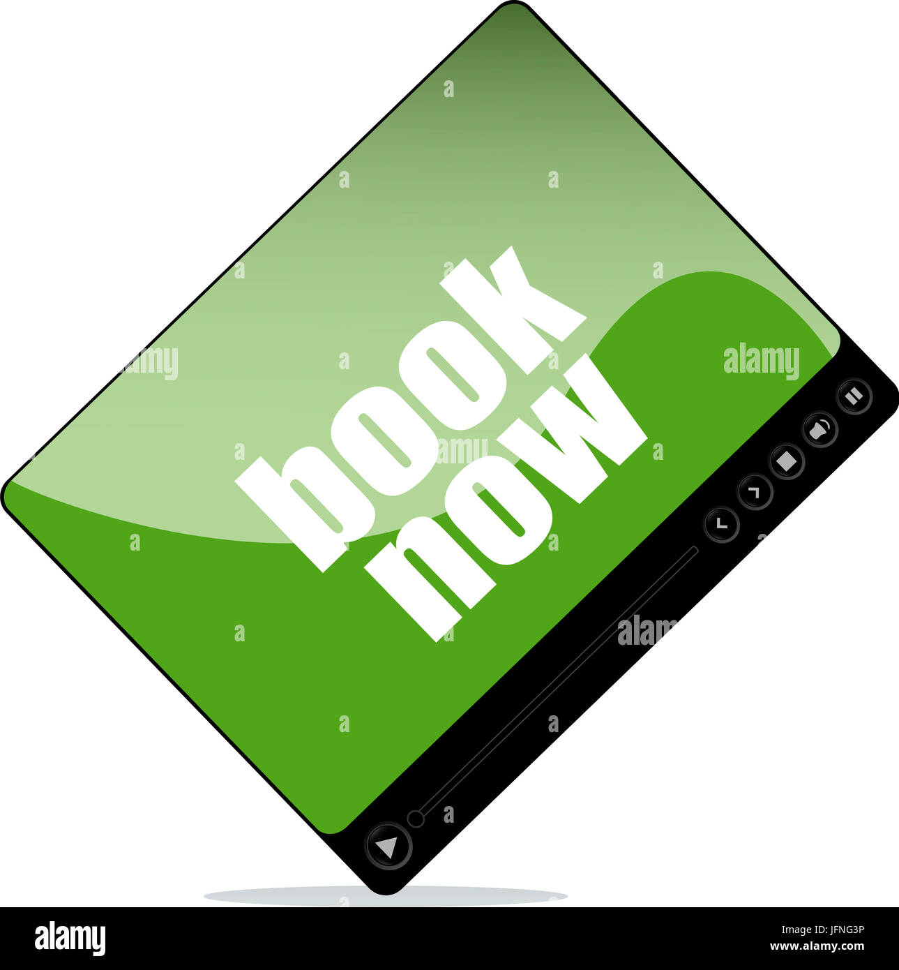 Book now icon hi-res stock photography and images - Alamy