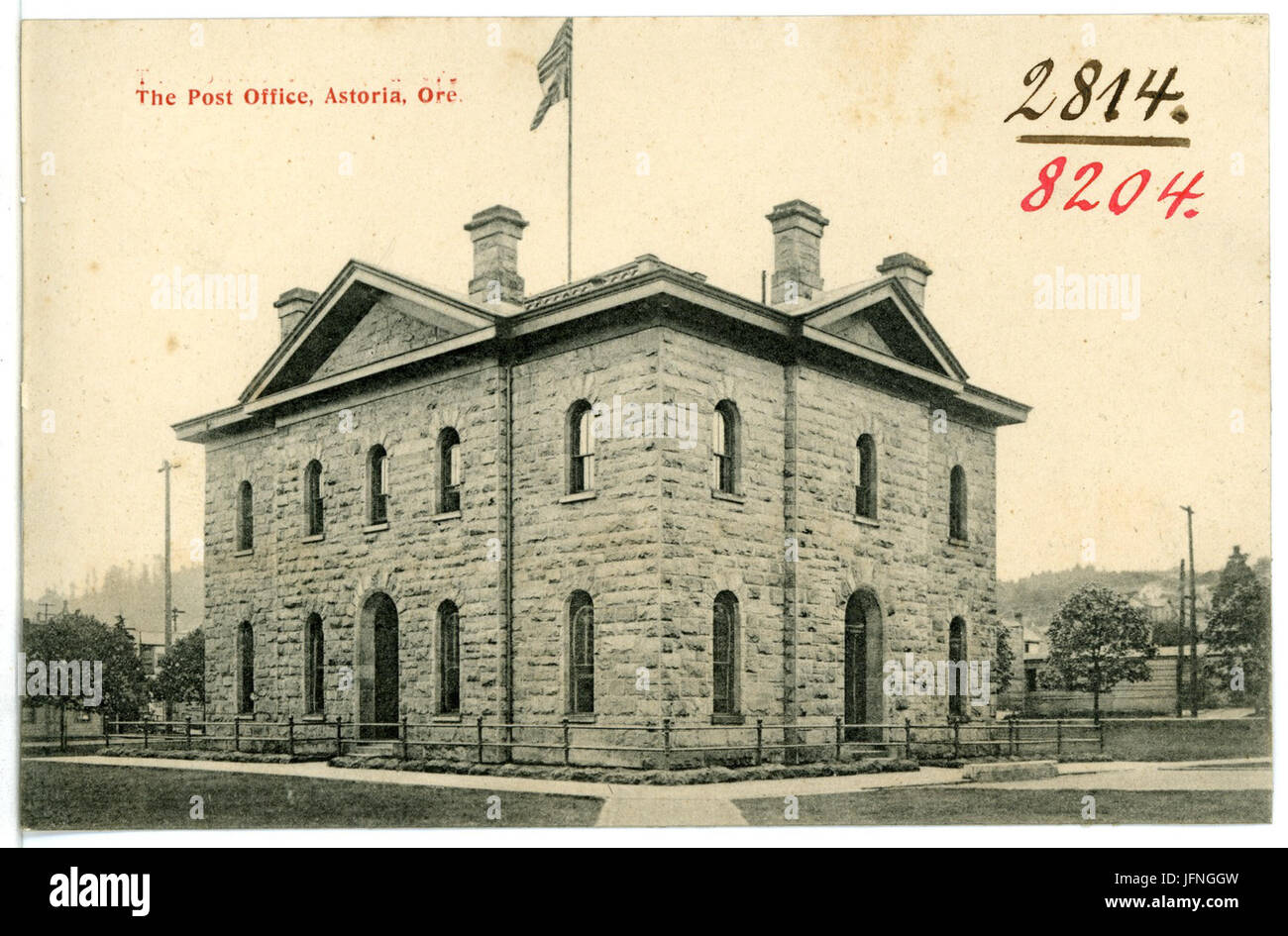 Map of post oregon hi-res stock photography and images - Alamy