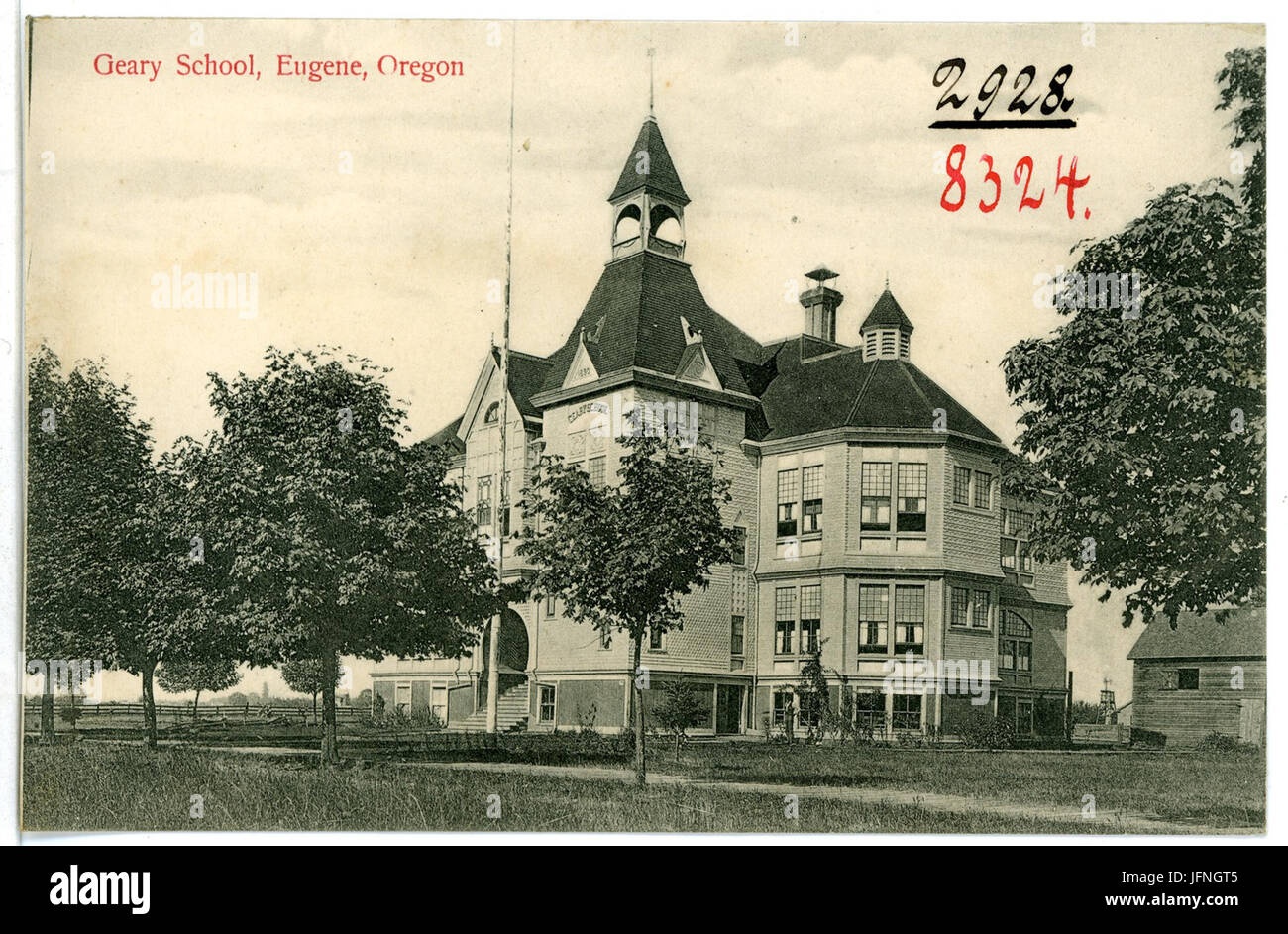 Eugene oregon map hi-res stock photography and images - Alamy