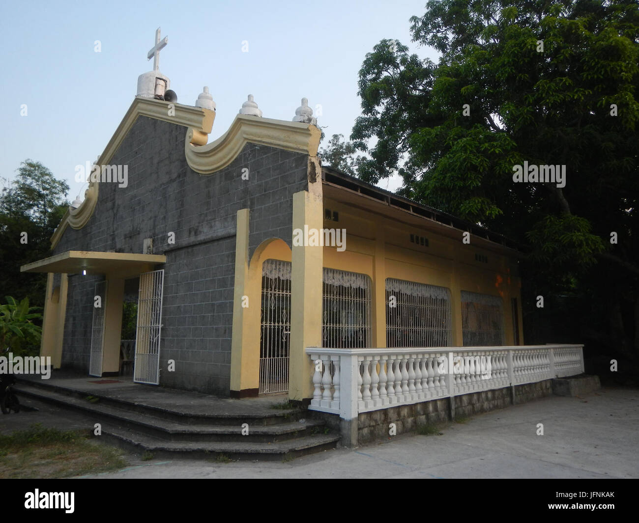 This image features the Nuestra Señora de Presentación Chapel in Calumpit, Bulacan. The chapel ...