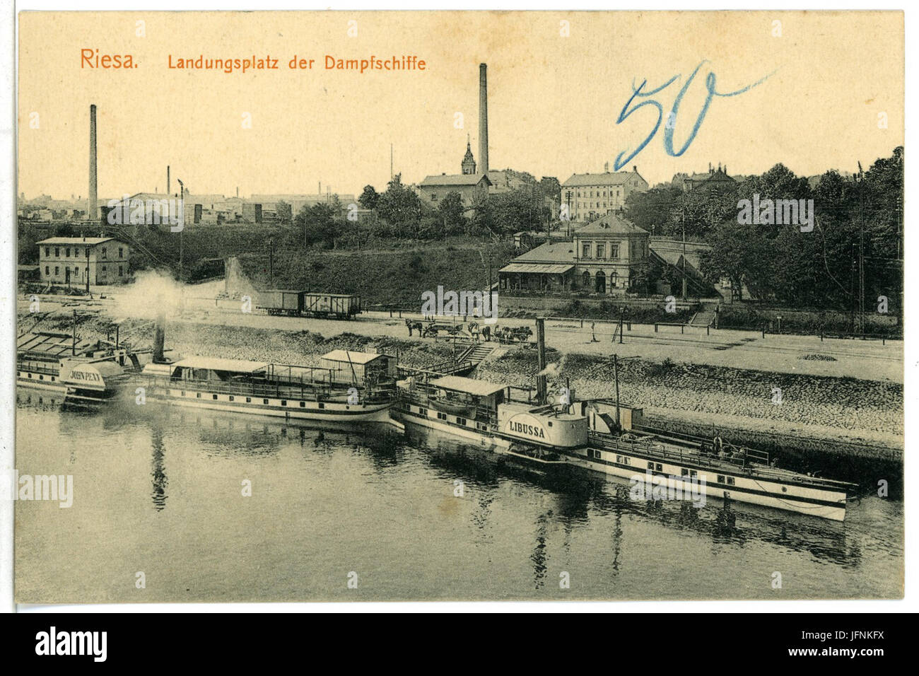 Steamship libussa hi-res stock photography and images - Alamy