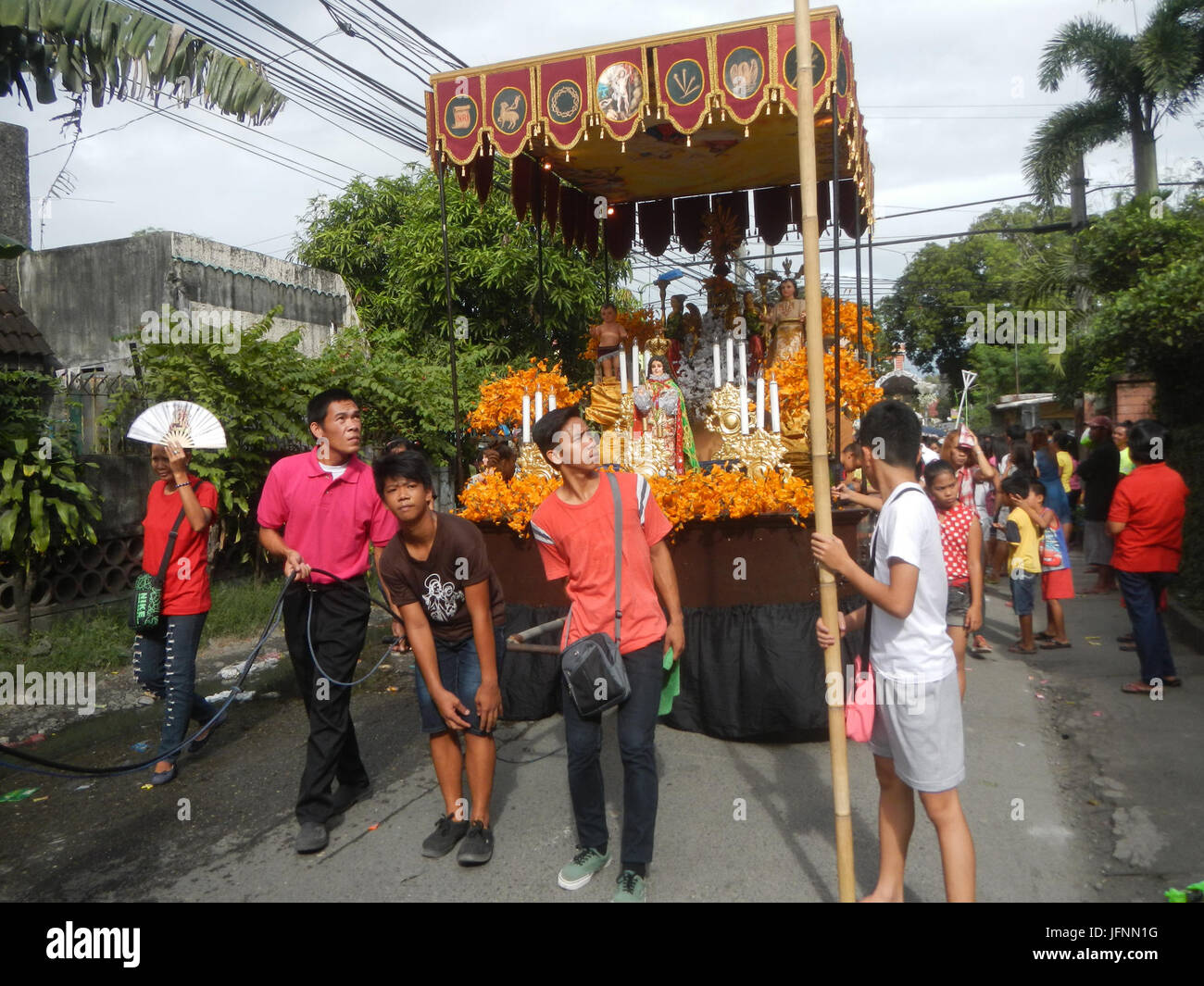 0976jfSanto Niơ1o Procession 2017 Baliwag, Bulacanfvf 11 Stock Photo ...