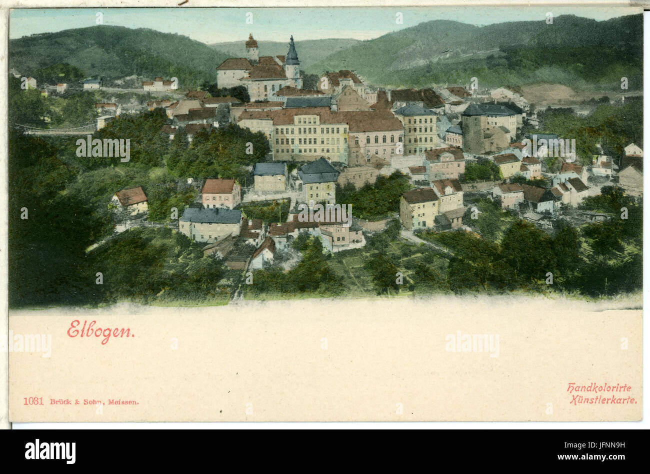 Map of elbogen hi-res stock photography and images - Alamy