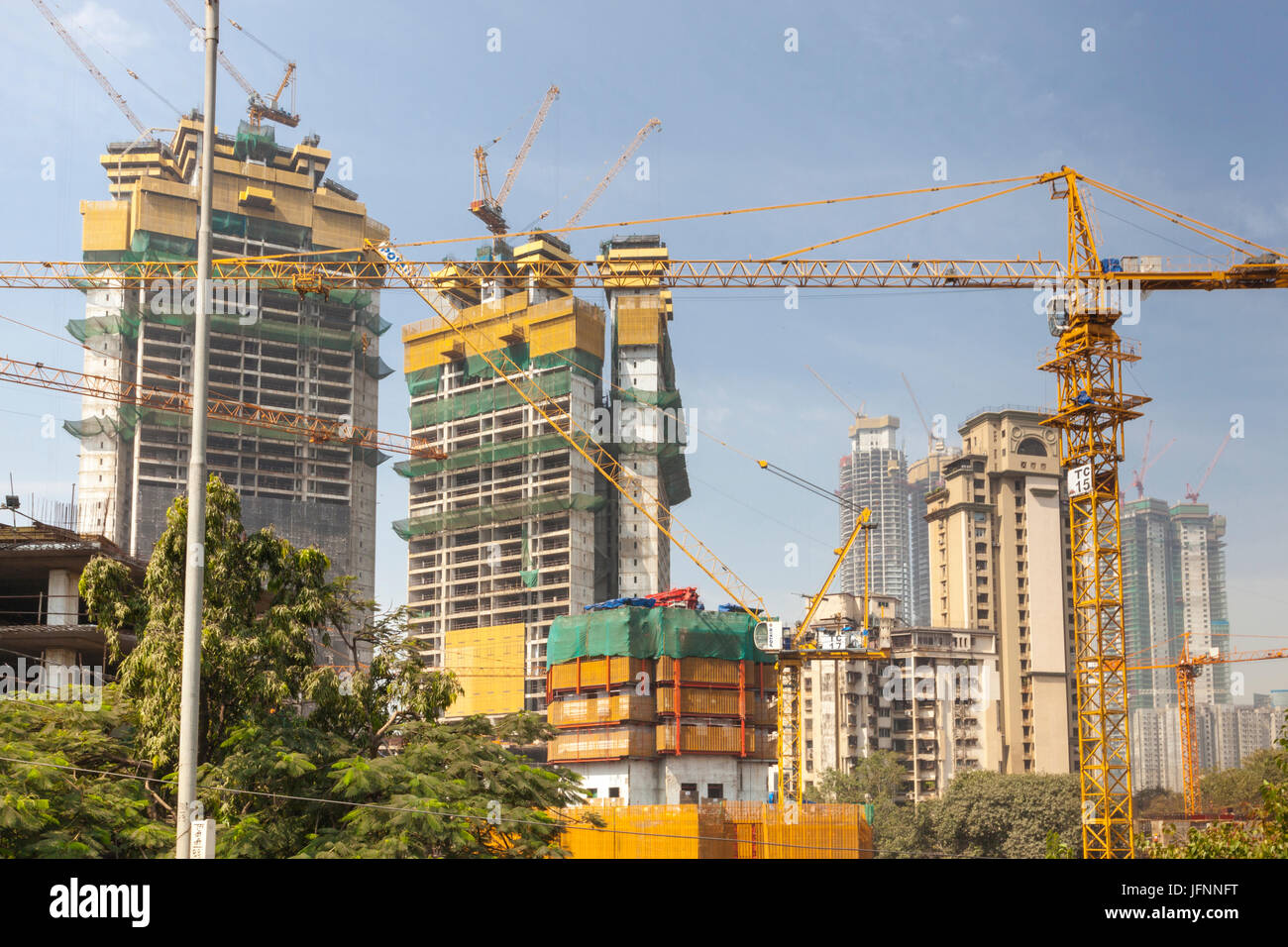 Development building india hi-res stock photography and images - Alamy