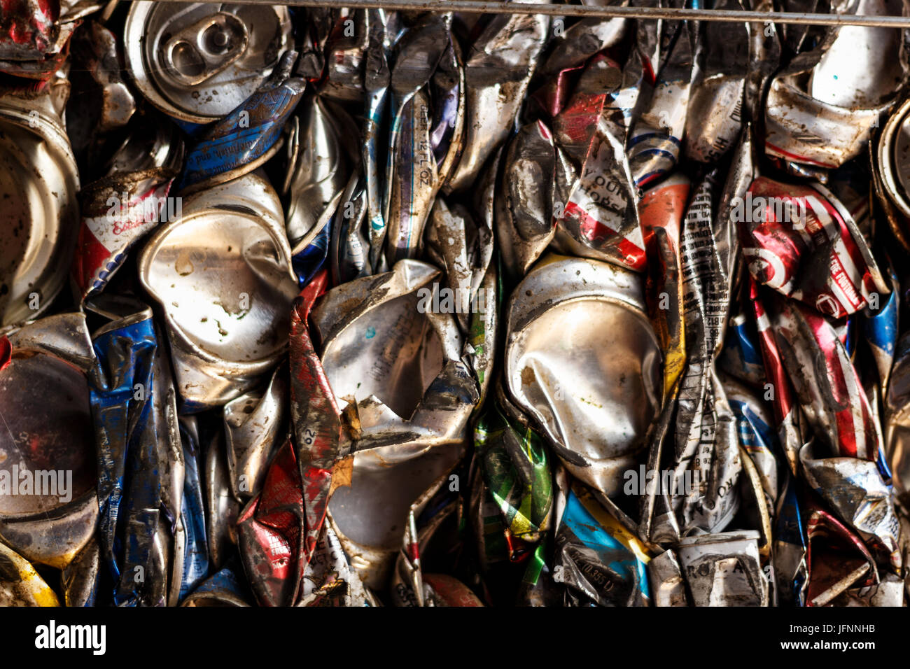 Crushed cans hi-res stock photography and images - Alamy