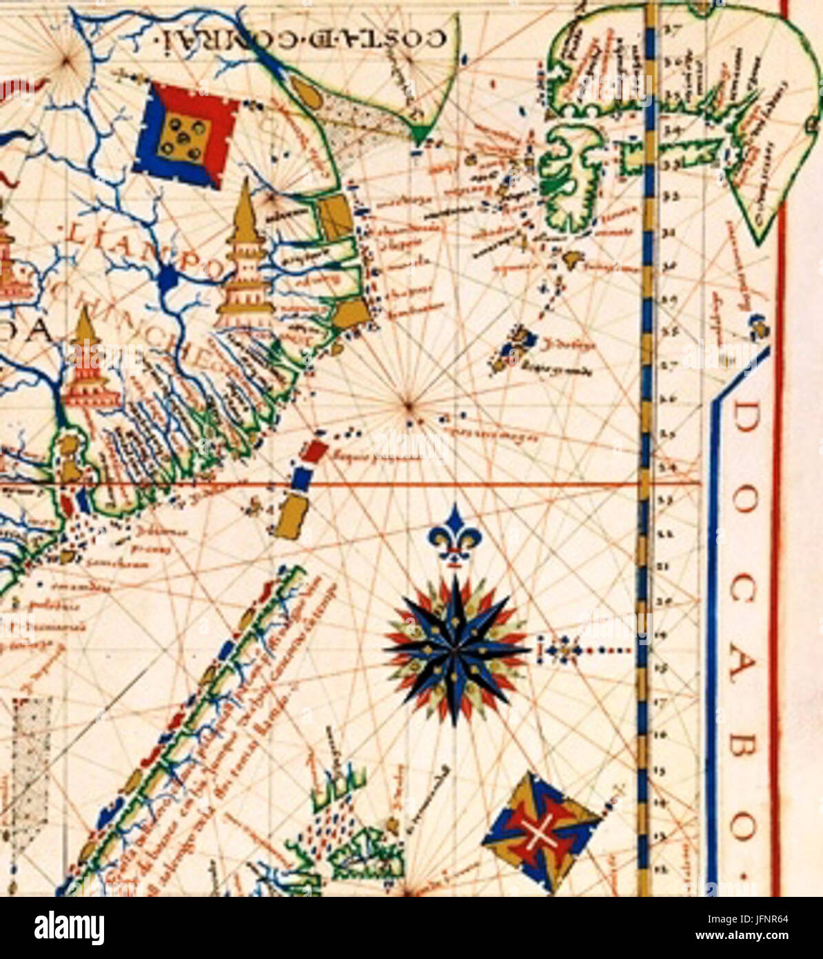 1571 map hi-res stock photography and images - Alamy