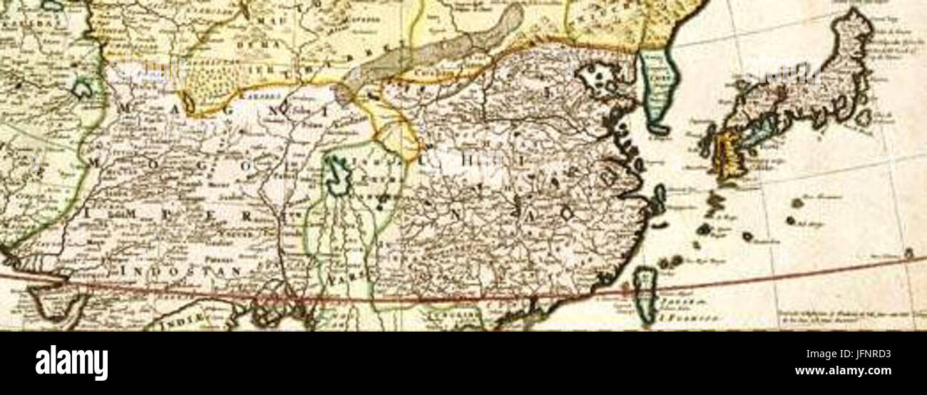 1680 Map of Formosa 28Taiwan29 and Surrounding Countries by Dutch ...