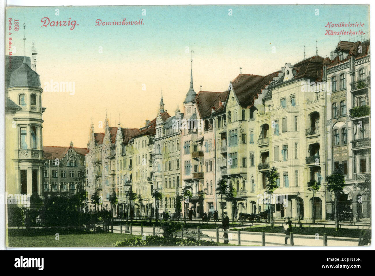 Old danzig map hi-res stock photography and images - Alamy