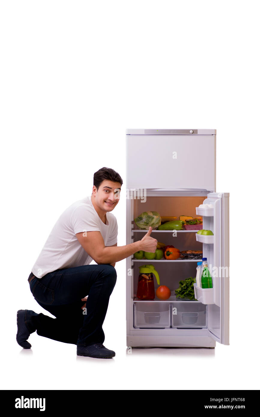Full up fridge hi-res stock photography and images - Alamy