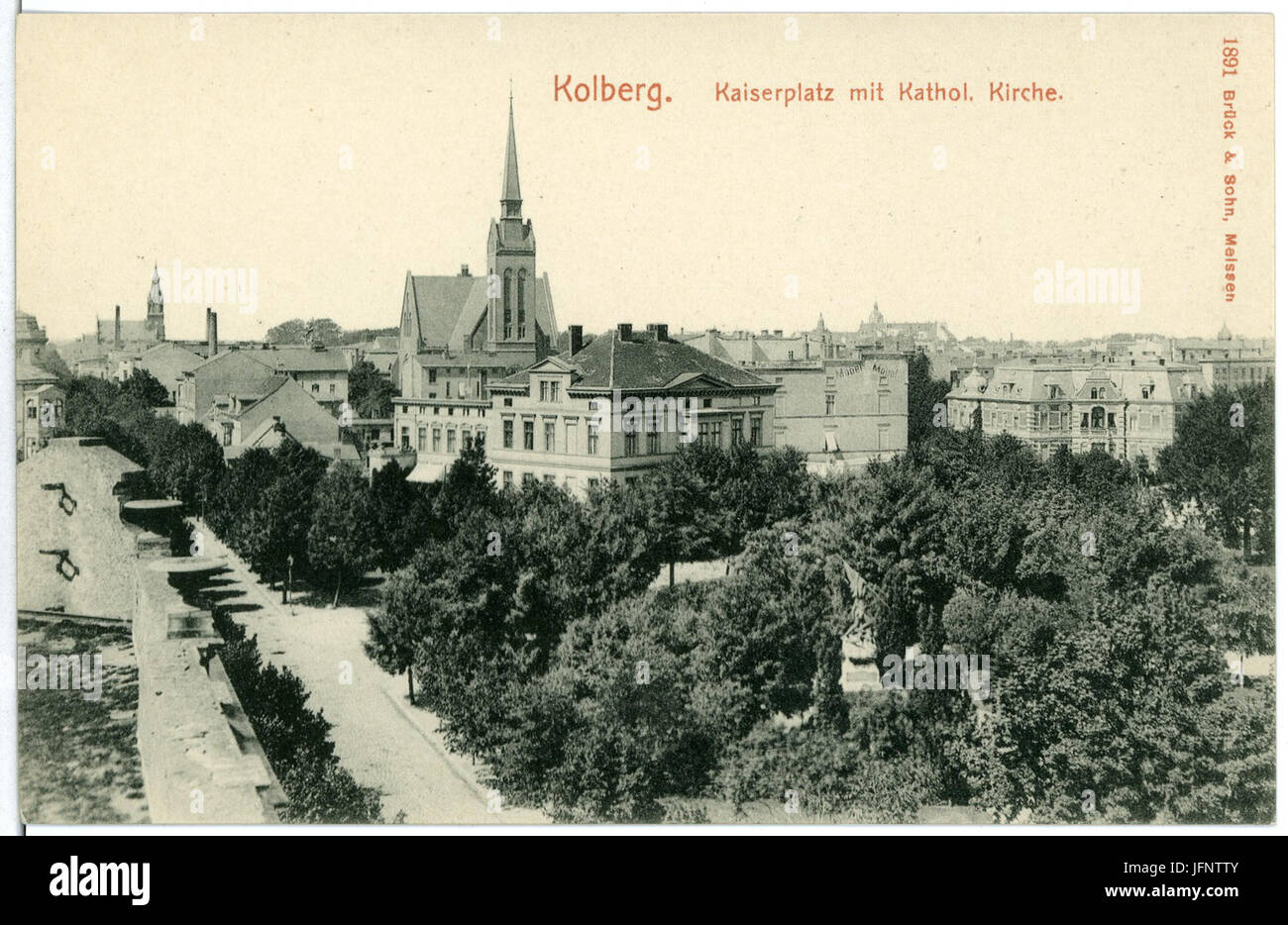 Kolobrzeg map hi-res stock photography and images - Alamy