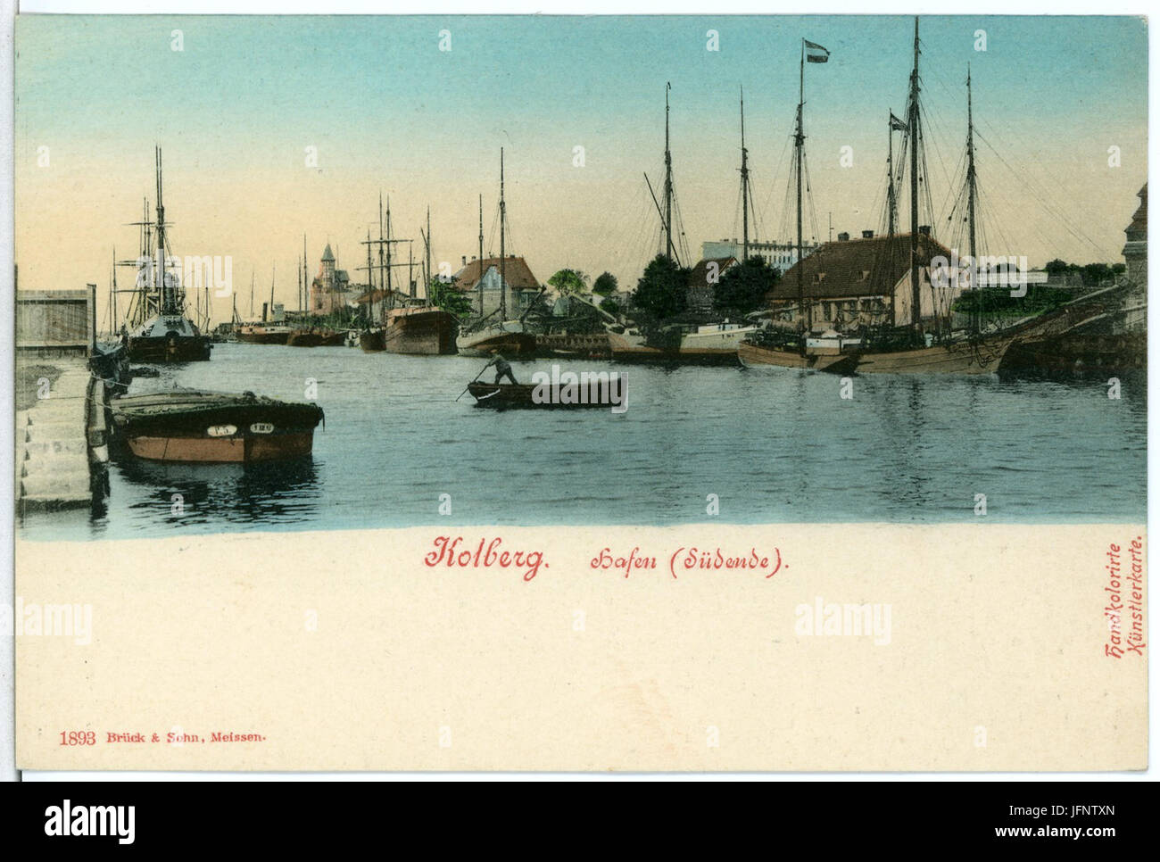 Old kolobrzeg map hi-res stock photography and images - Alamy