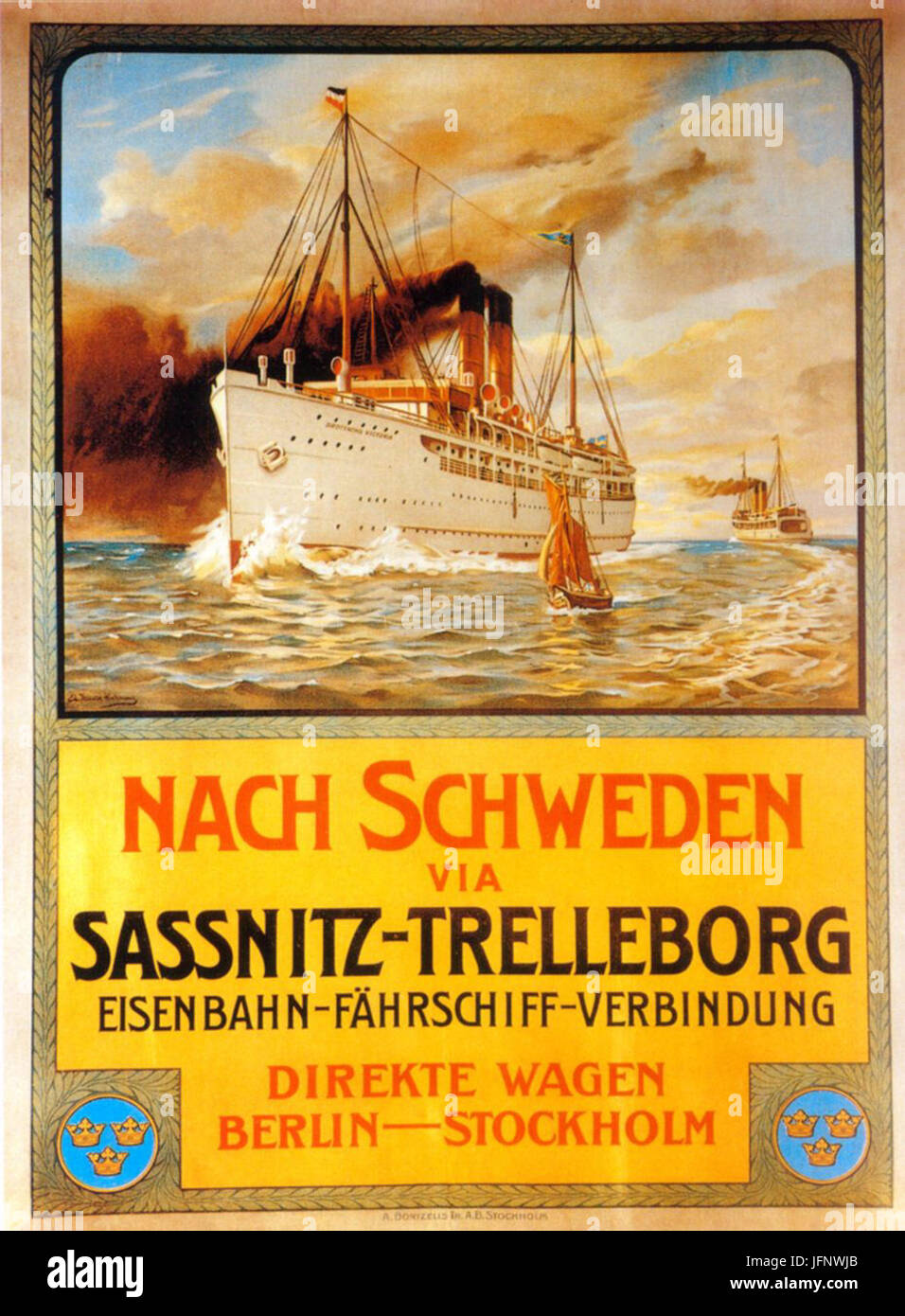 Map of trelleborg hi-res stock photography and images - Alamy