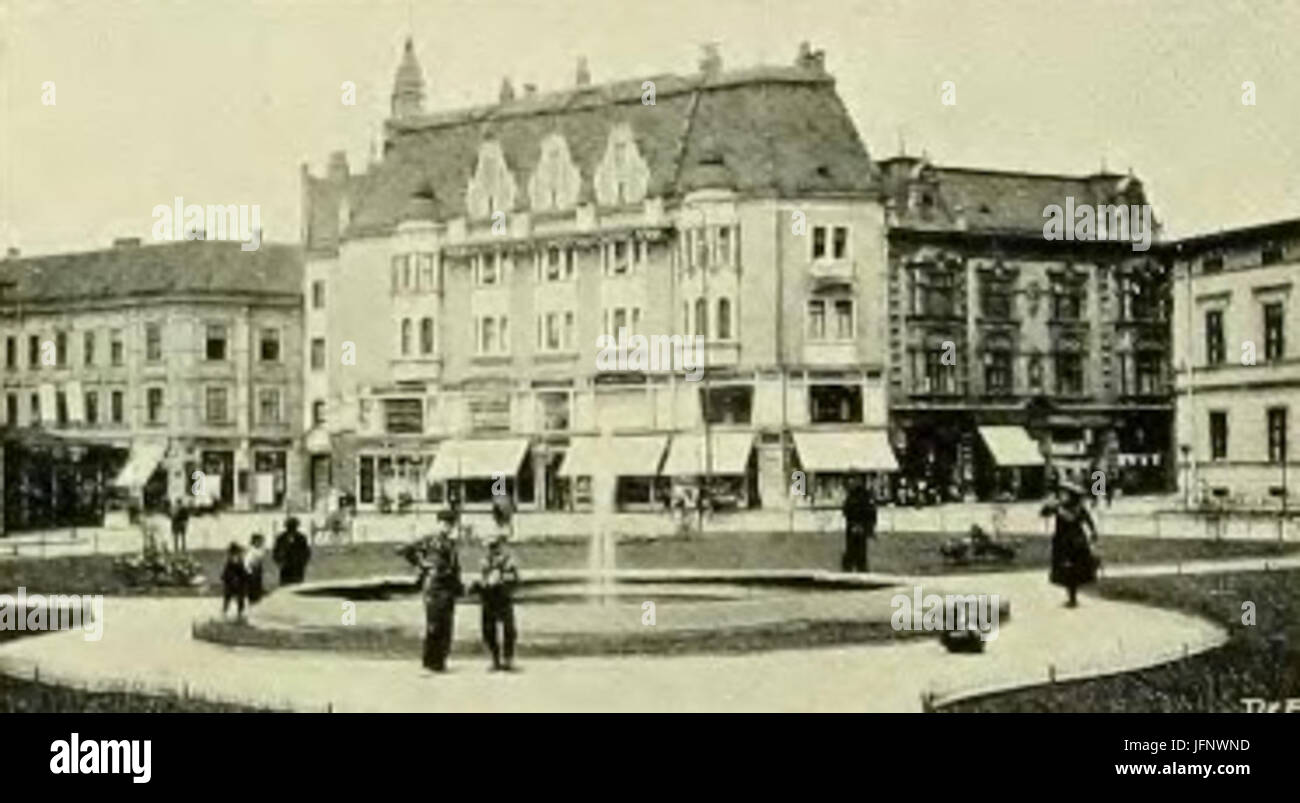 The 1911 building of the Moravská Ostrava Commercial and Industrial ...