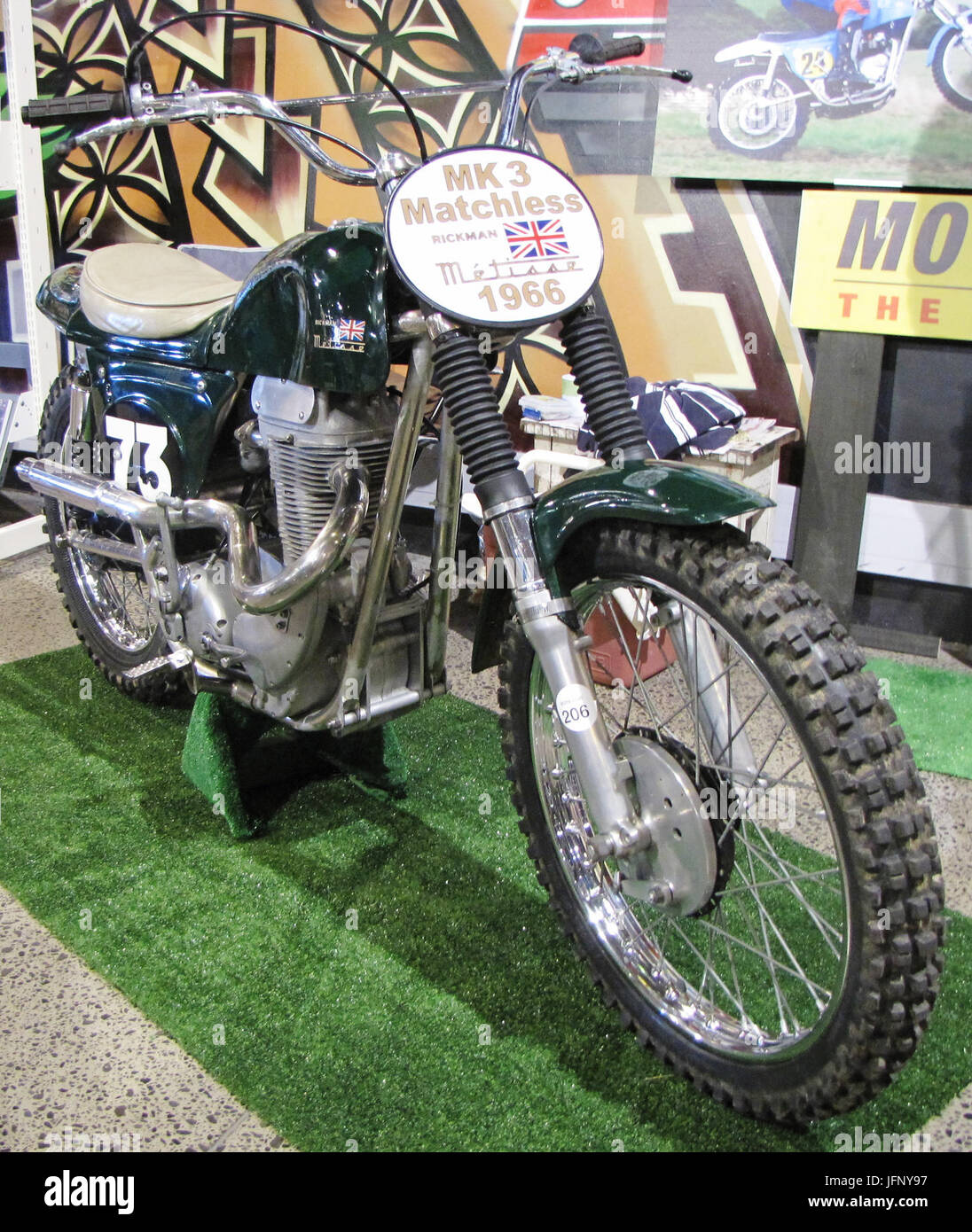 1966 Métisse with a Matchless engine, left side Stock Photo - Alamy
