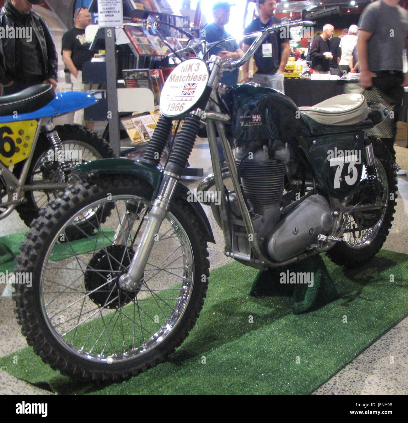 1966 Métisse with a Matchless engine, right side Stock Photo - Alamy