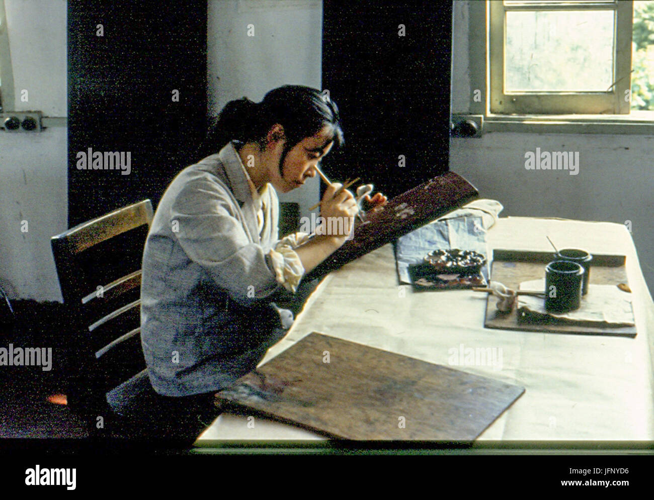 Techniques in handicraft hi-res stock photography and images - Alamy