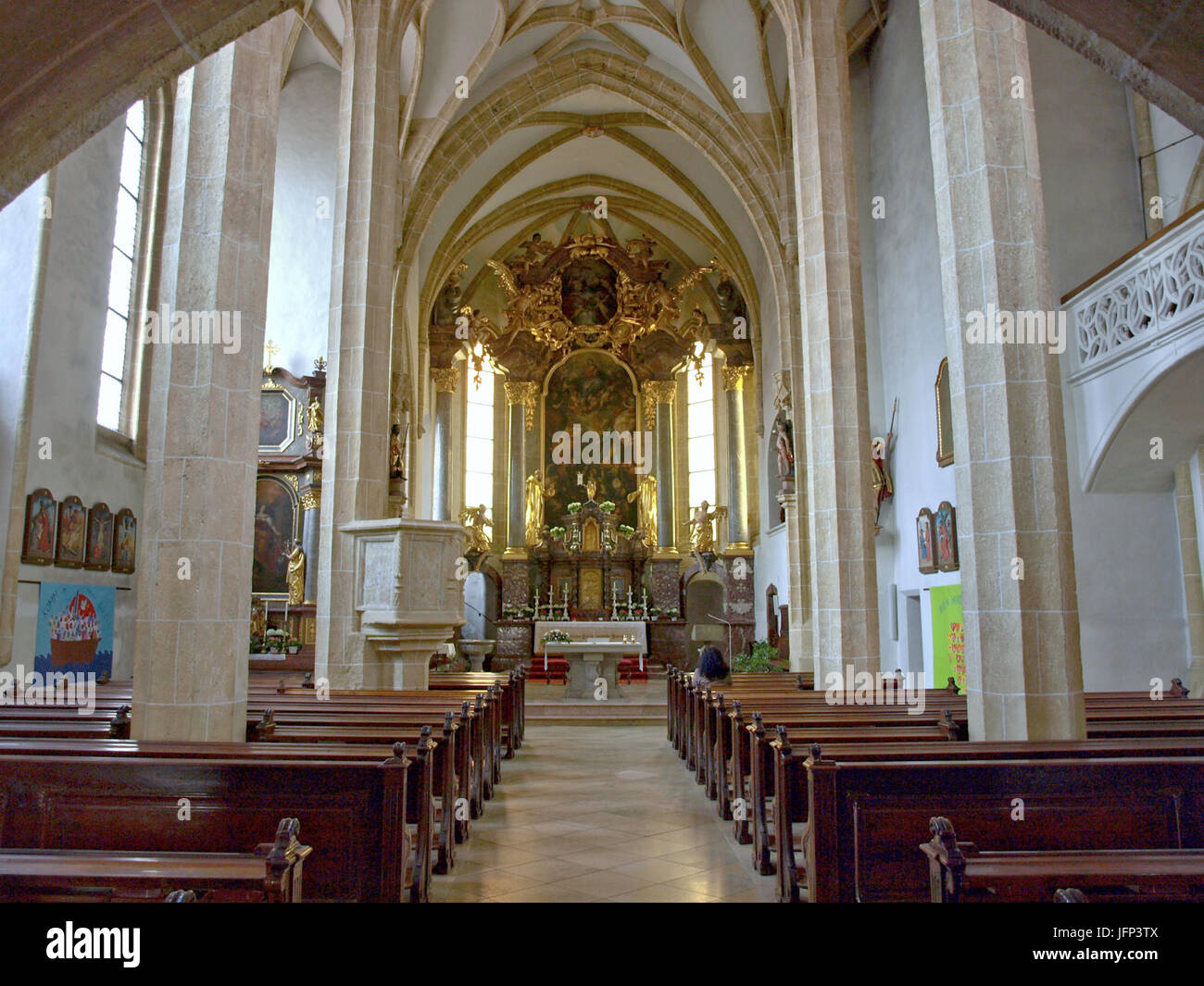 2013.04.21 - Ybbsitz - Pfarrkirche hl. Johannes der Täufer - 03 Stock ...