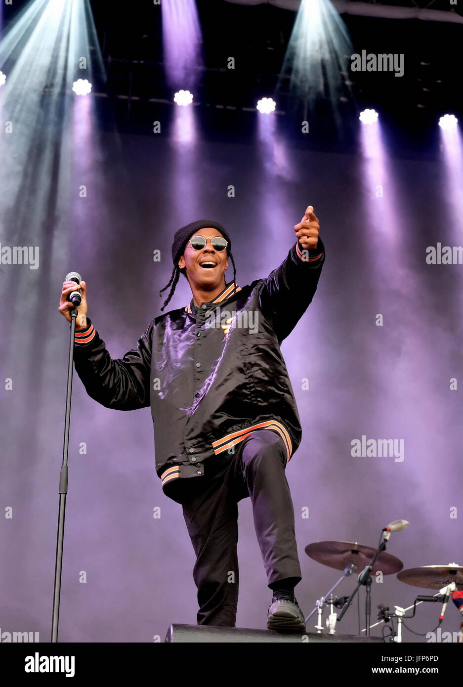 Australian band The Avalanches Stock Photo - Alamy