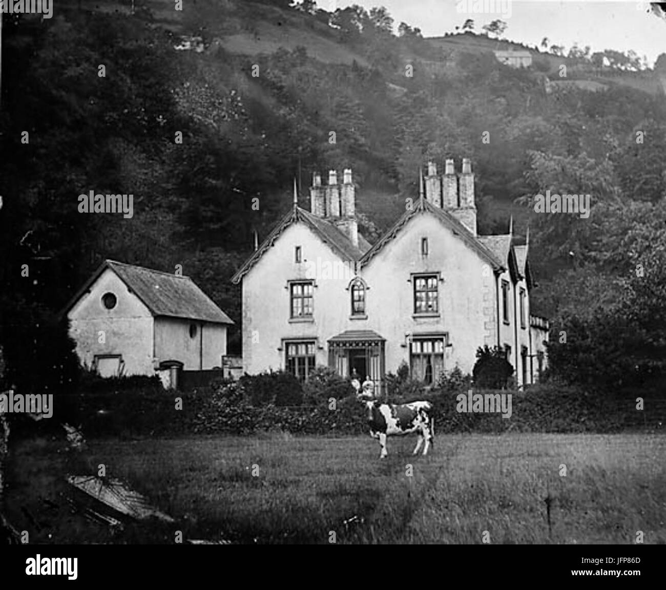 Victorian town house Black and White Stock Photos & Images - Alamy