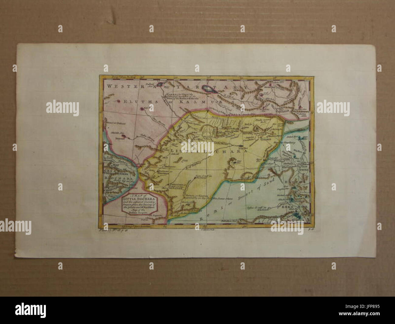 A later map by Salmon from A New Geographical and Historical Grammar ...
