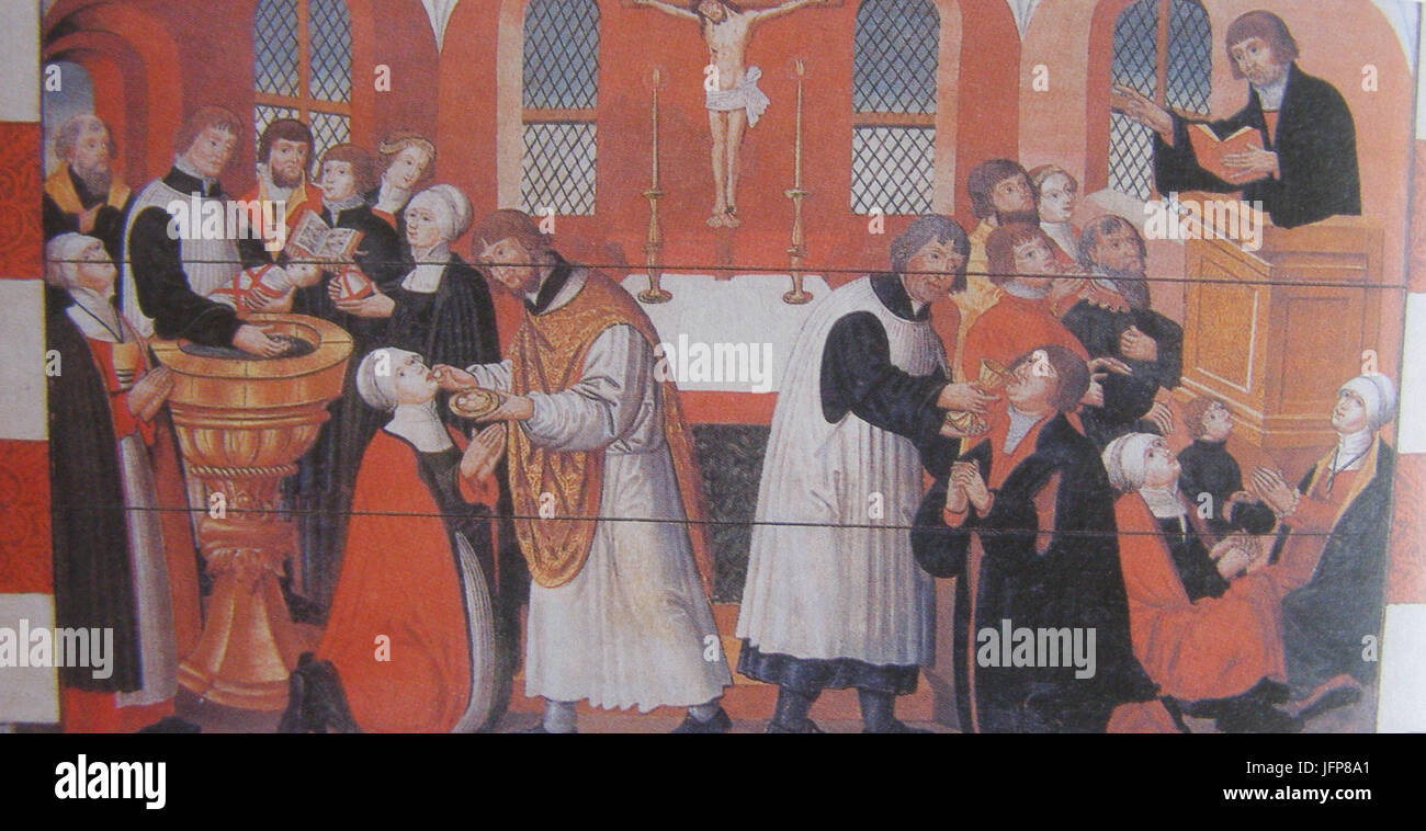 A lutheri es kalvini reformacio különbsegei Stock Photo - Alamy