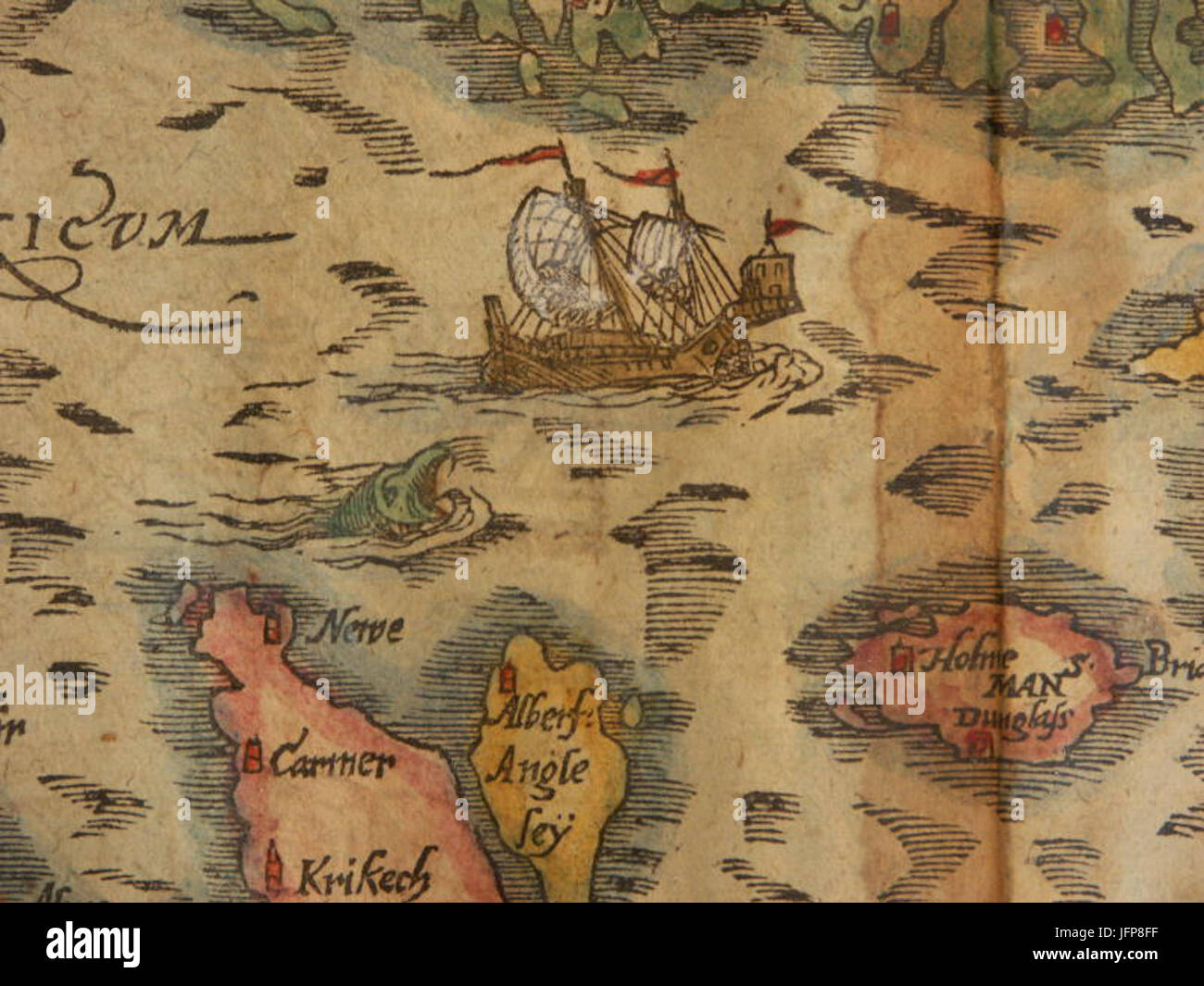 What's With the Sea Monsters on Old Maps?