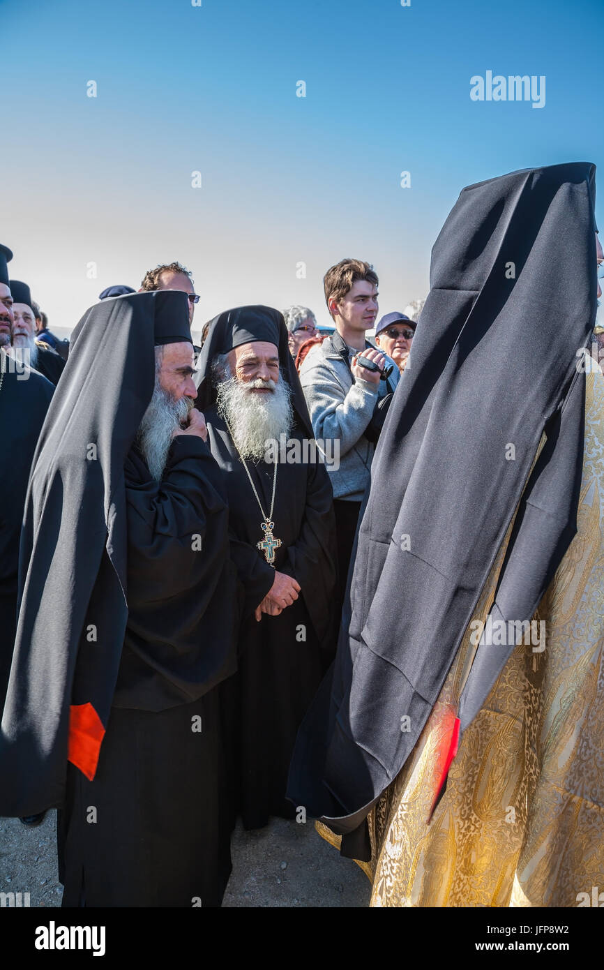 The Orthodox priests Stock Photo - Alamy