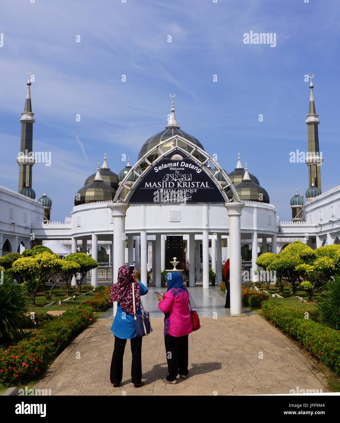 Crystal Mosque,Kuala Terengganu,Malaysia Stock Photo - Alamy