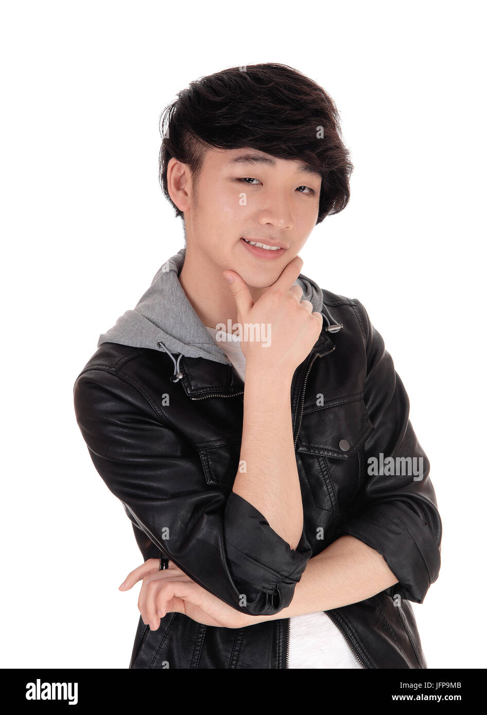 Portrait of Asian man Stock Photo - Alamy