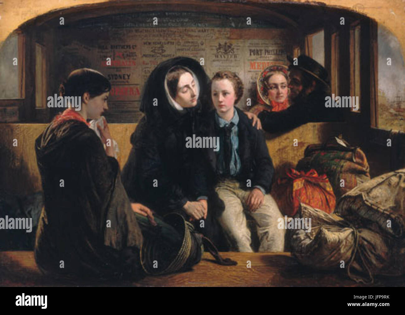 Abraham Solomon First class the Meeting Second class the Parting 1854 ...