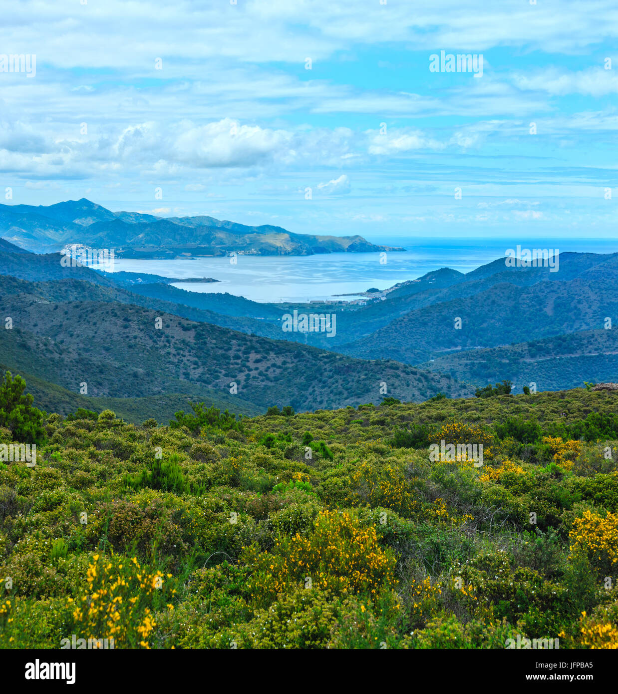 Cadaques bay, Spain Stock Photo - Alamy