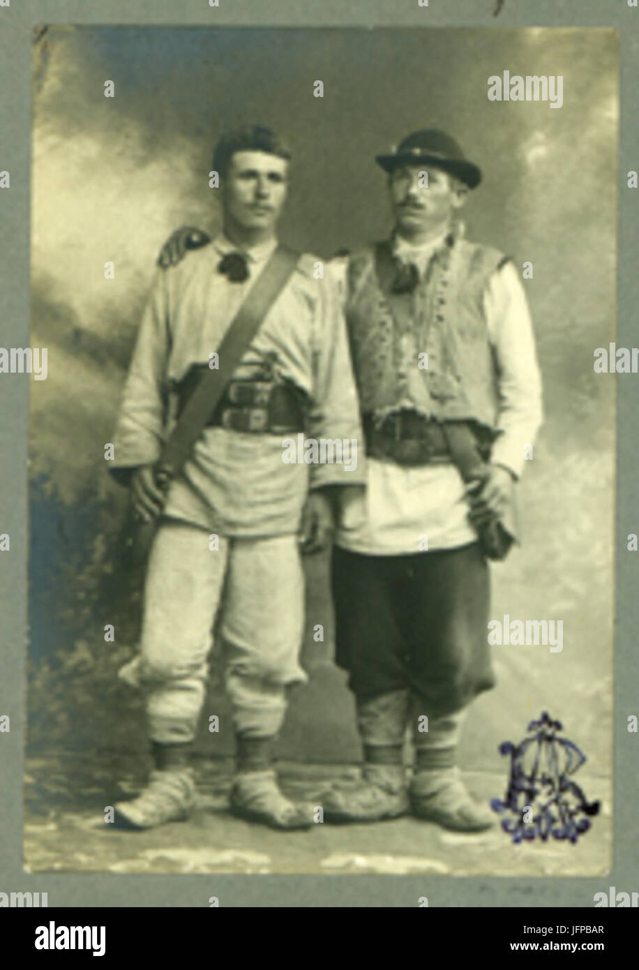 Adler - Ruteni din Maramureş tăietori de lemne 2 Stock Photo - Alamy