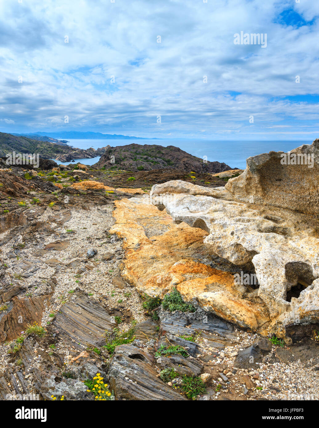 Costa brava summer view hi-res stock photography and images - Alamy