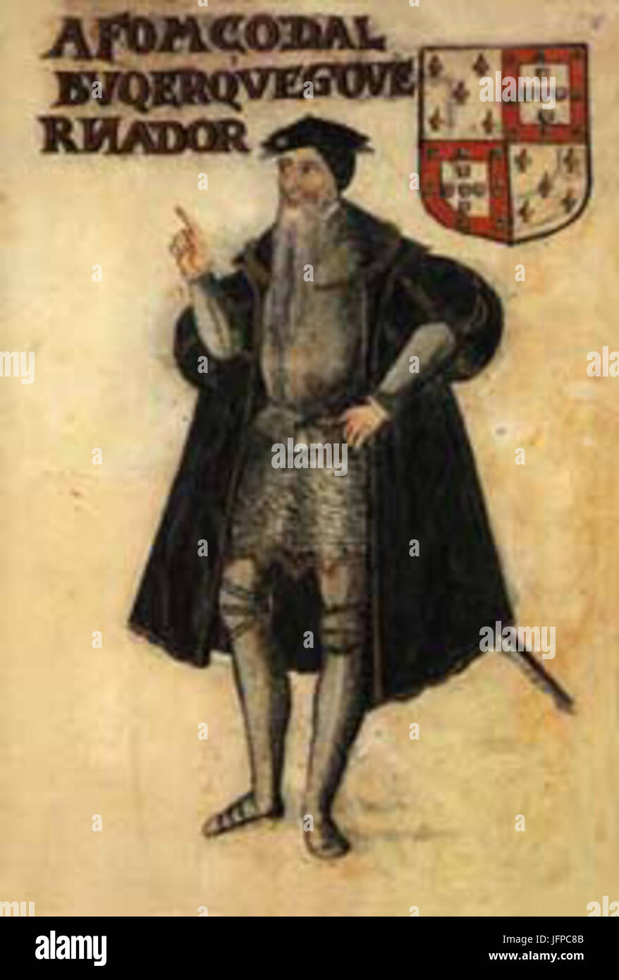 Afonso de Albuquerque 28Livro de Lisuarte de Abreu29 Stock Photo - Alamy