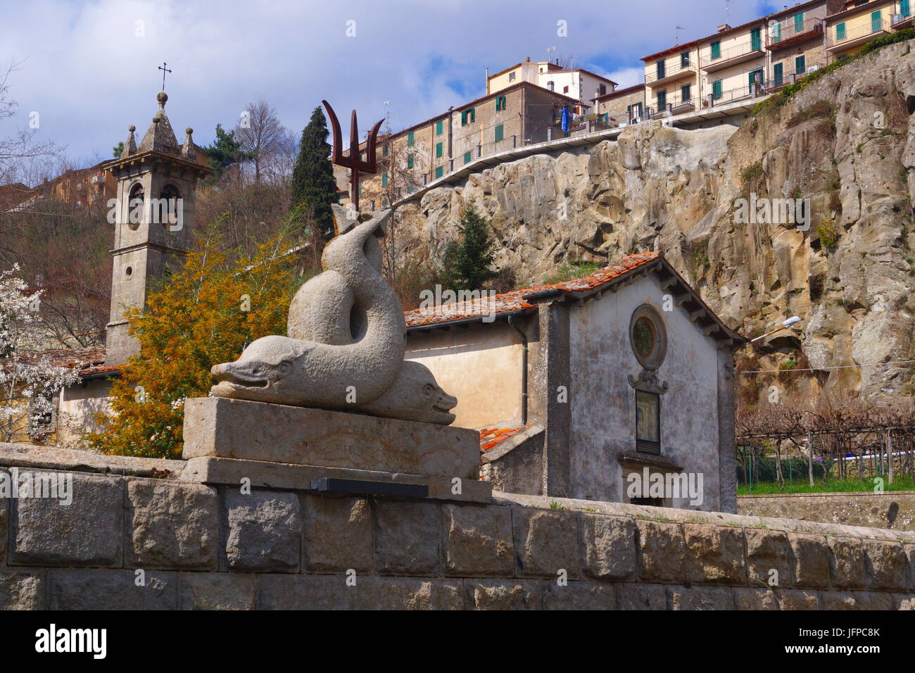 Medieval Village,Santa Fiora,Tuscany Stock Photo - Alamy