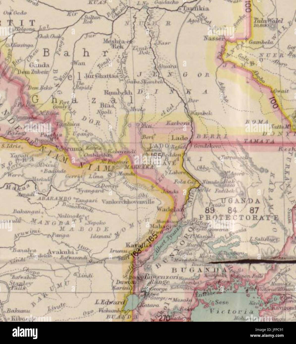 Enclave map hi-res stock photography and images - Alamy