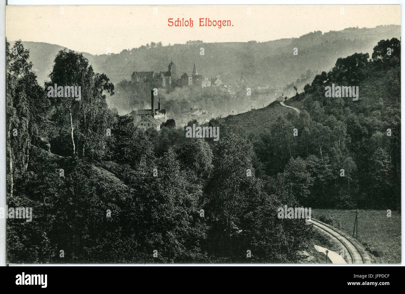 Map of elbogen hi-res stock photography and images - Alamy