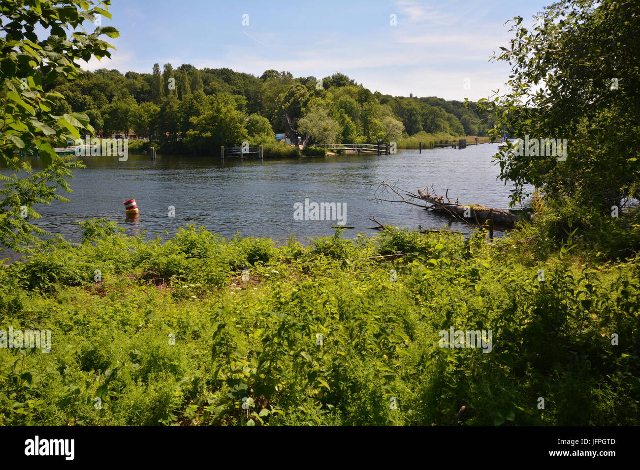 Impressions from the Peacock Island (Pfaueninsel) in Berlin on June 11 ...