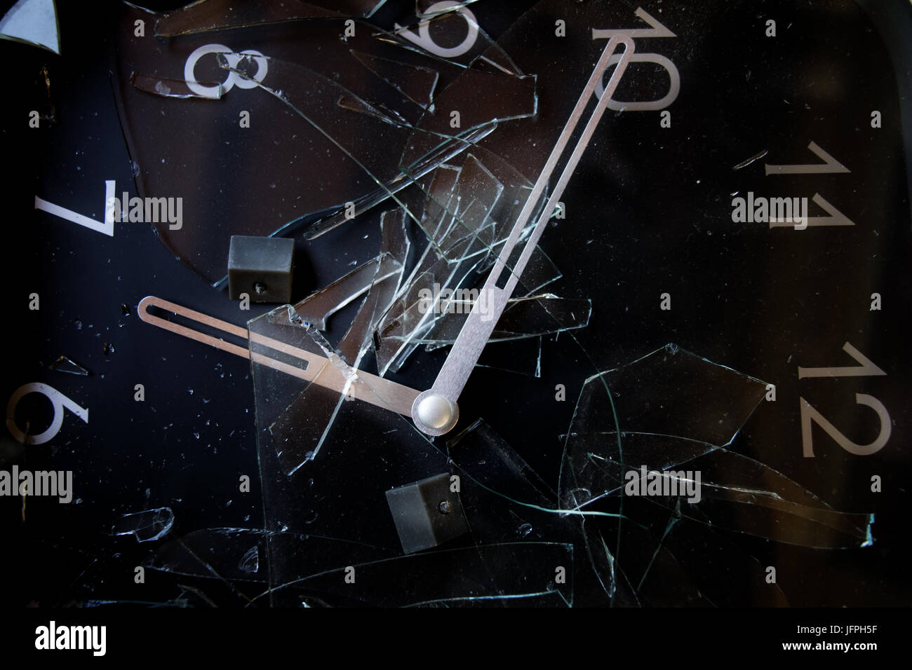 Broken clock face hi-res stock photography and images - Alamy