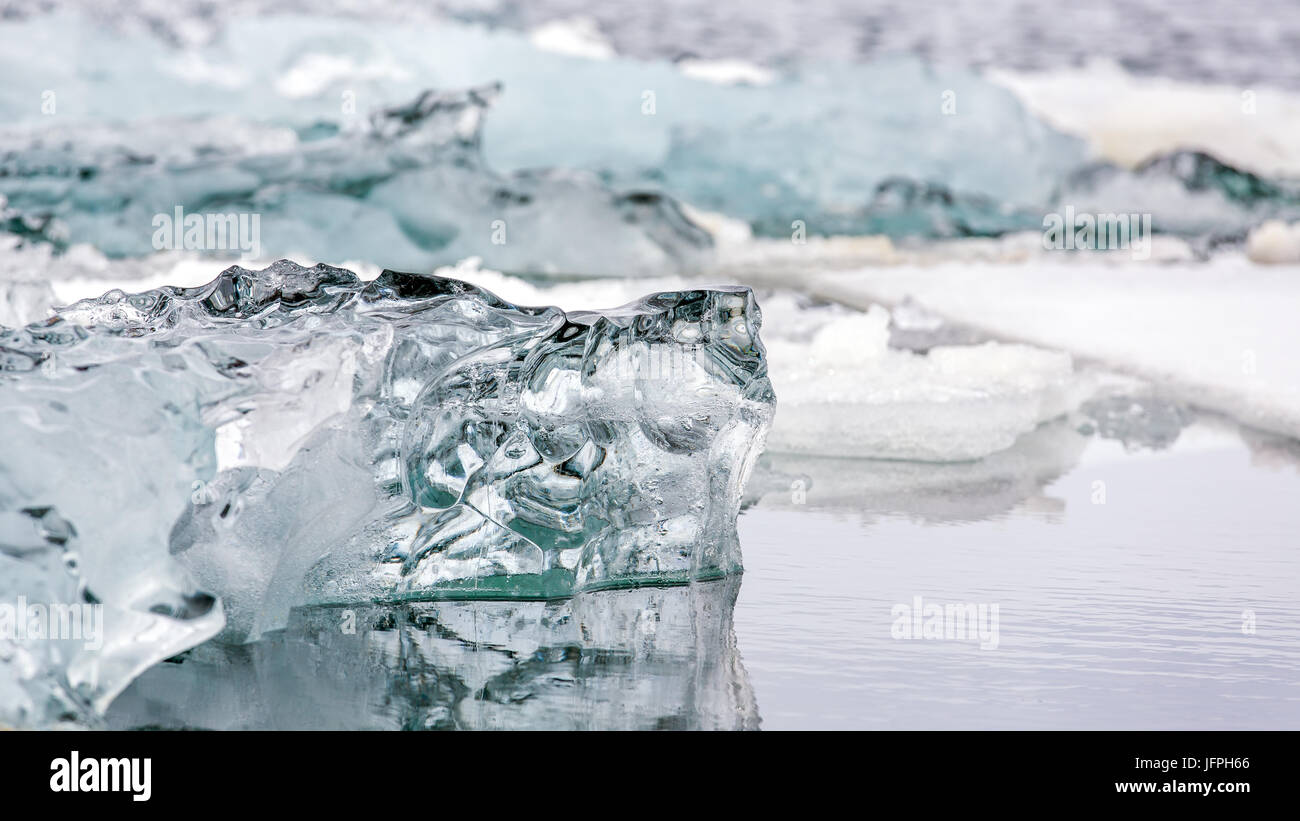 The ice beach in Iceland Stock Photo - Alamy