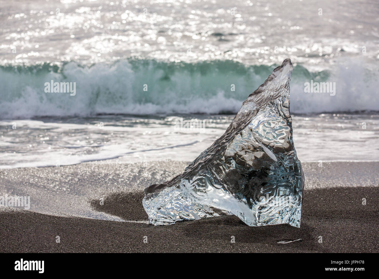 The ice beach in Iceland Stock Photo - Alamy