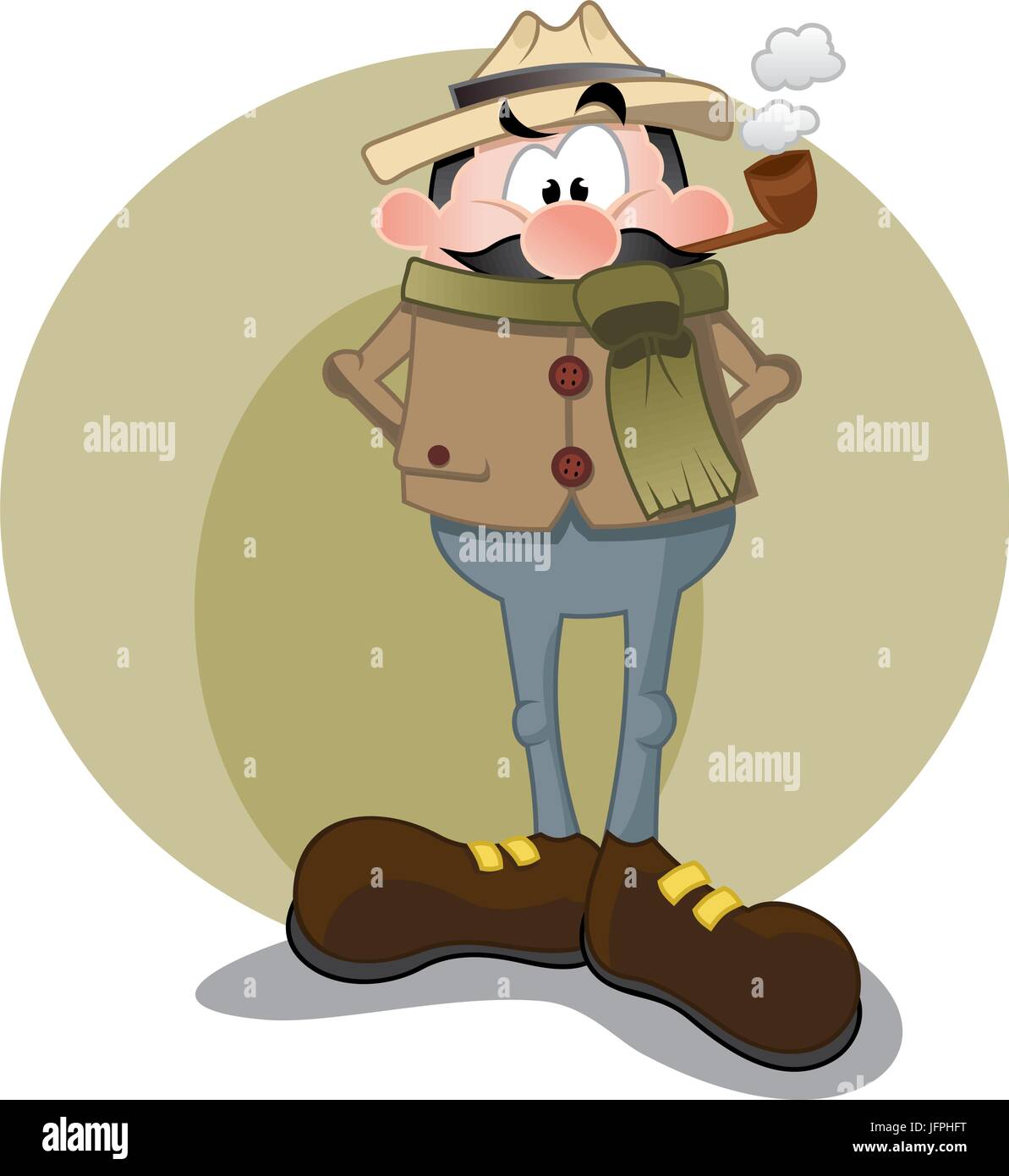 Sherlock holmes illustration hi-res stock photography and images - Alamy