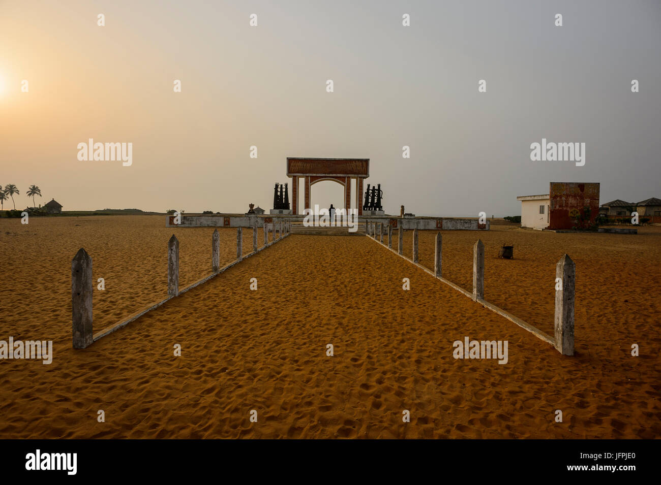 Gate of no Return, Ouidah Stock Photo - Alamy