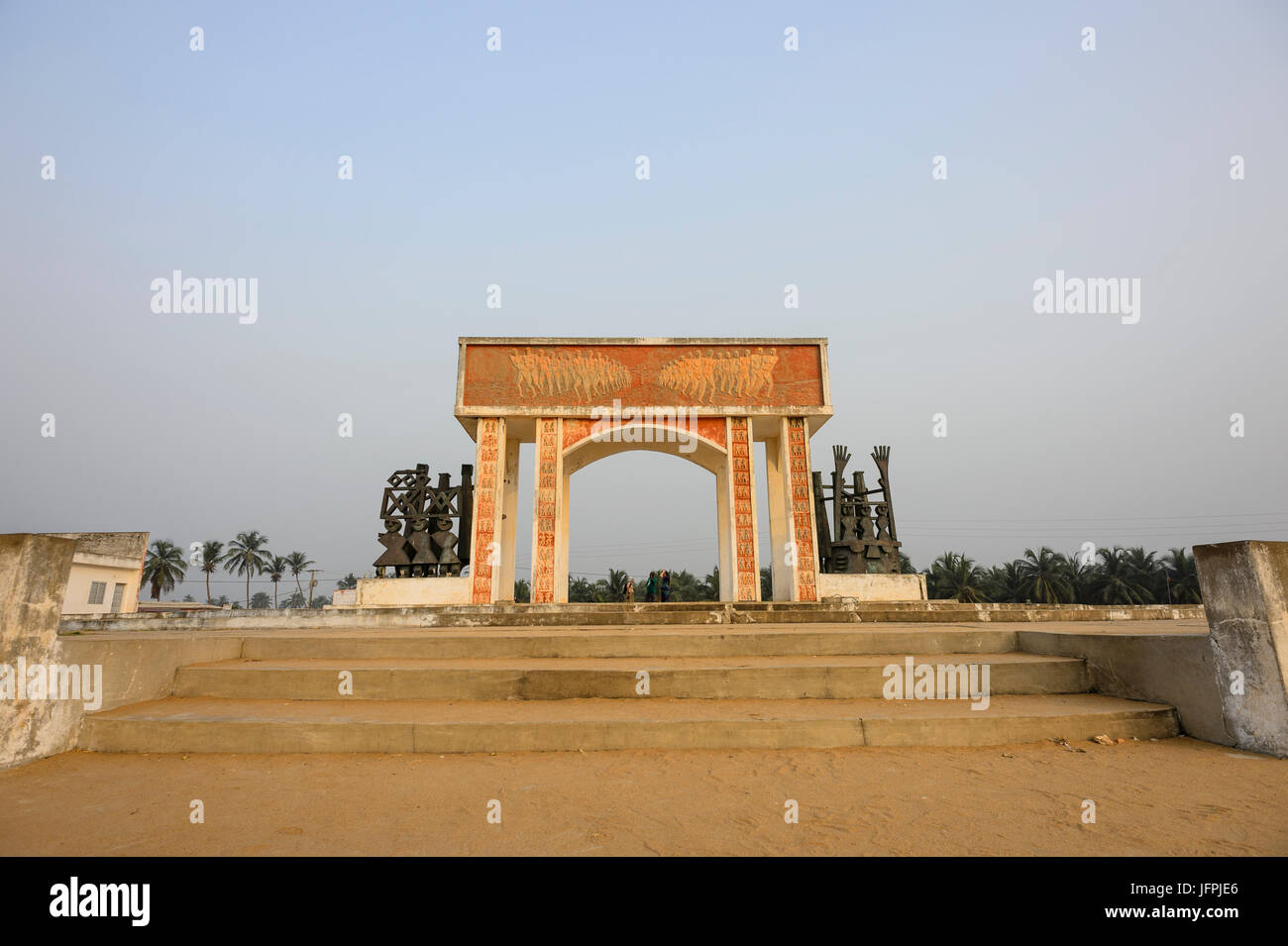 Gate of no Return, Ouidah Stock Photo - Alamy
