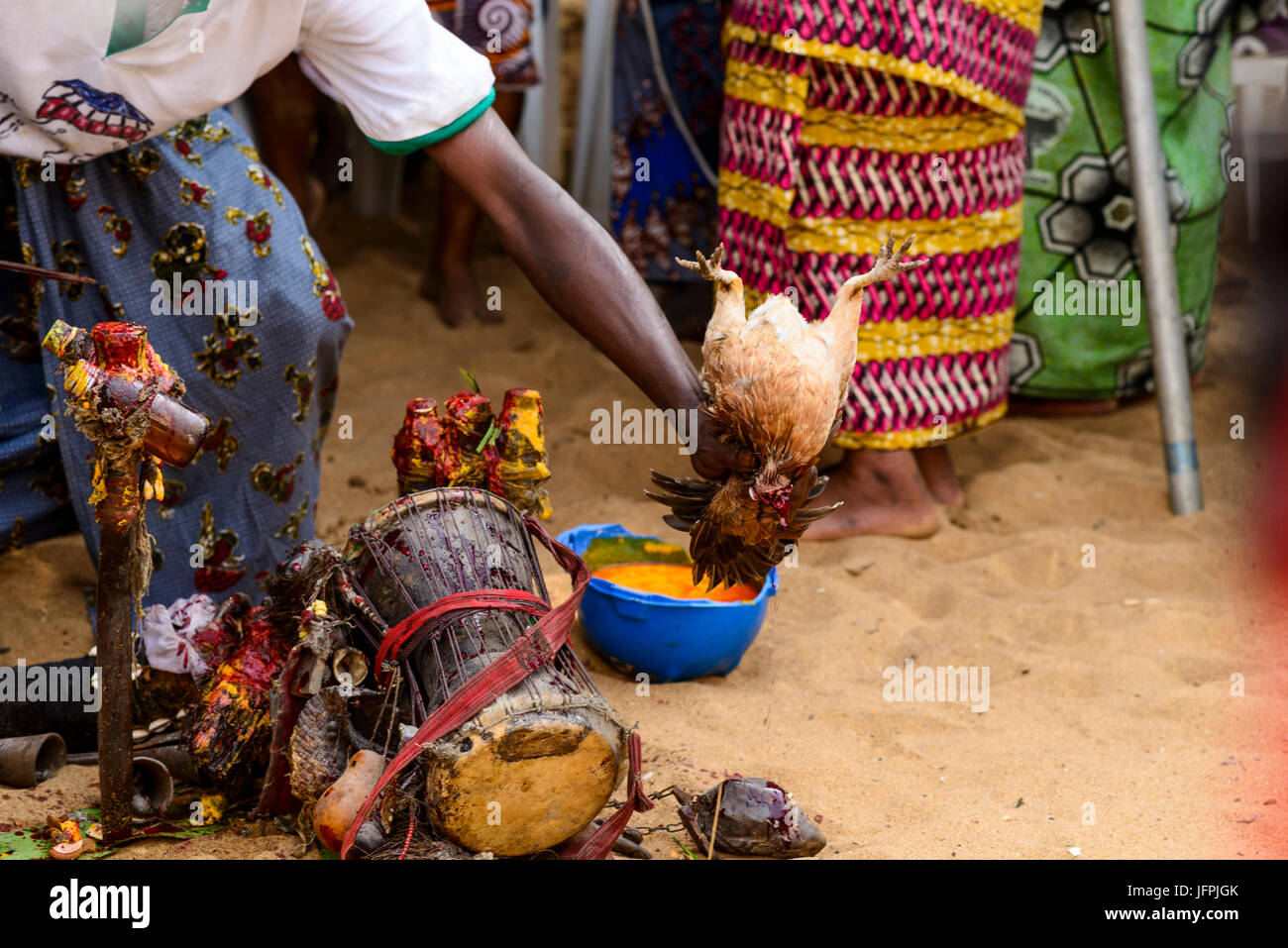 Voodoo sacrifice hi-res stock photography and images - Alamy